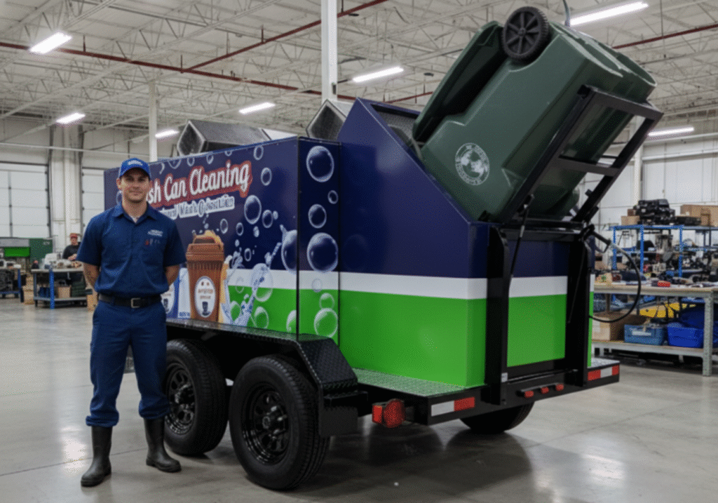 About The Bin Trailer | Bin Cleaning Equipment Manufacturer